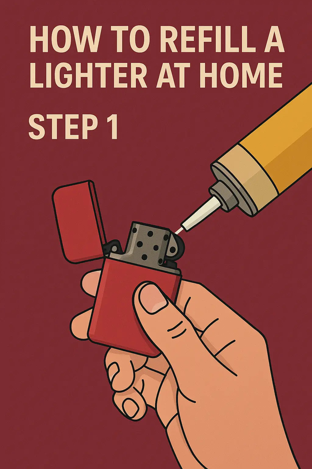 How to Refill a Lighter at Home: A Step-by-Step Guide – Lighter Store